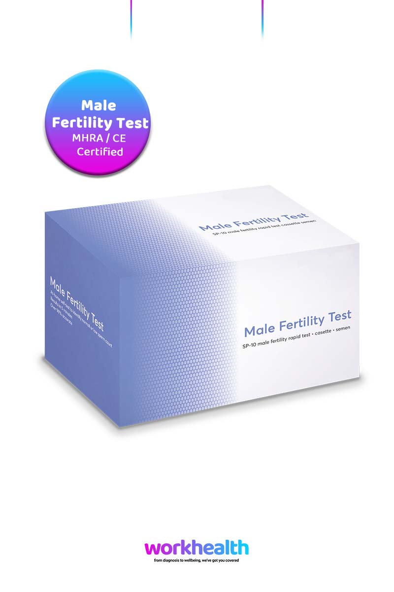 Male Fertility Self Test Kit - Health Test Kits - Workmask UK
